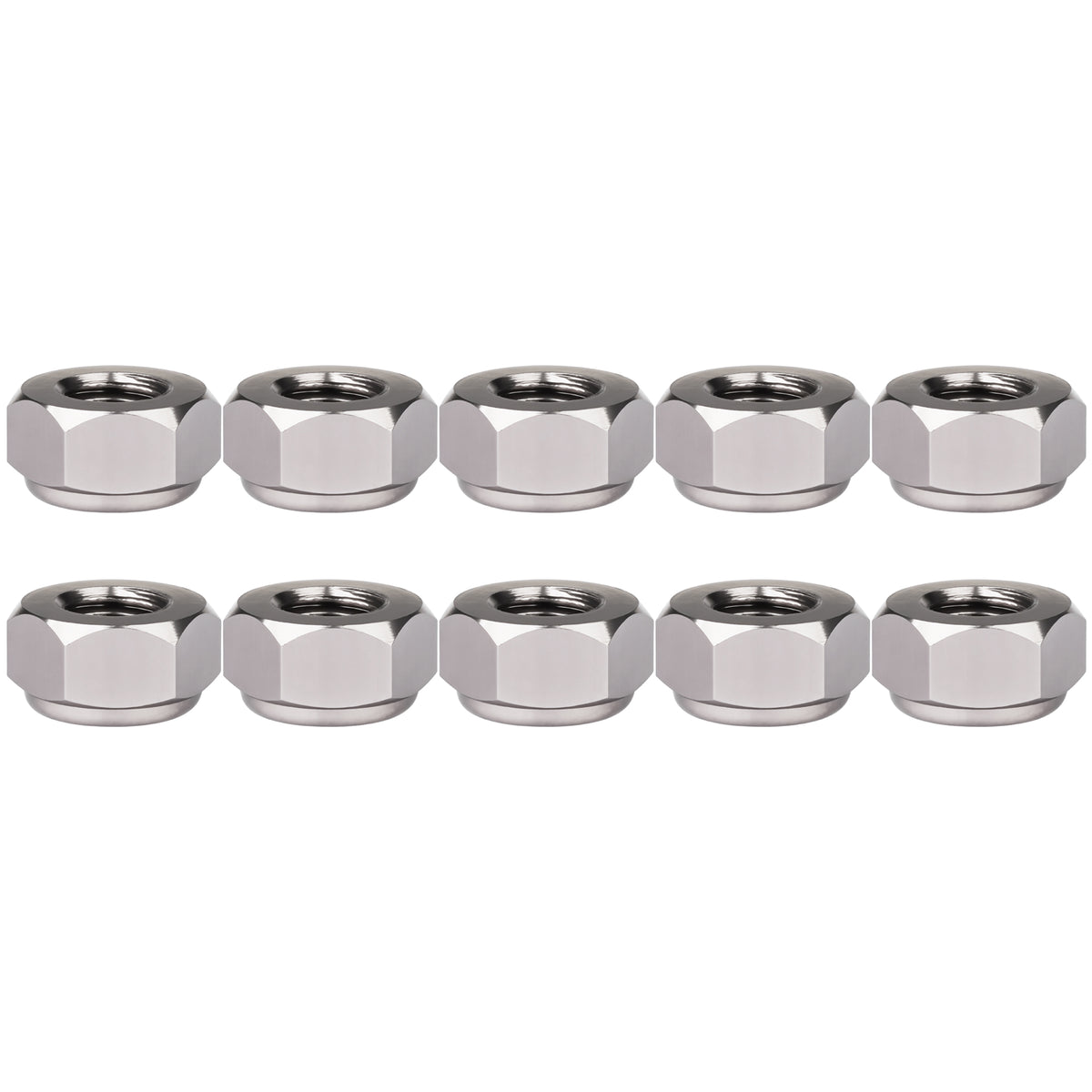 Wanyifa 10pcs Aluminum Nut M2 M3 M4 M5 M6 M8 Anodized Colourful Insert ...